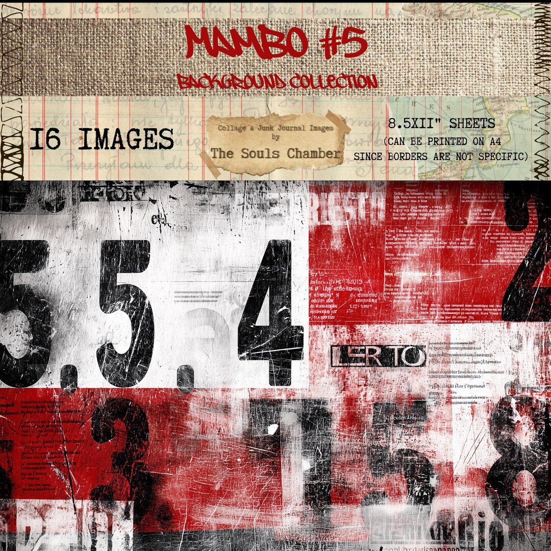 MAMBO #5: Urbex Grunge Backgrounds Red Black Numbers Graffiti Artist ...