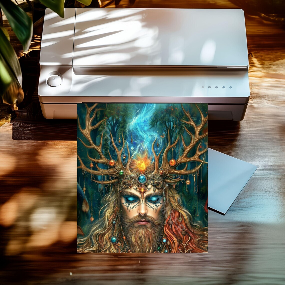 Forest Fae Ephemera: Pan Nature Collage, Junk Journal, ATC (digital ...