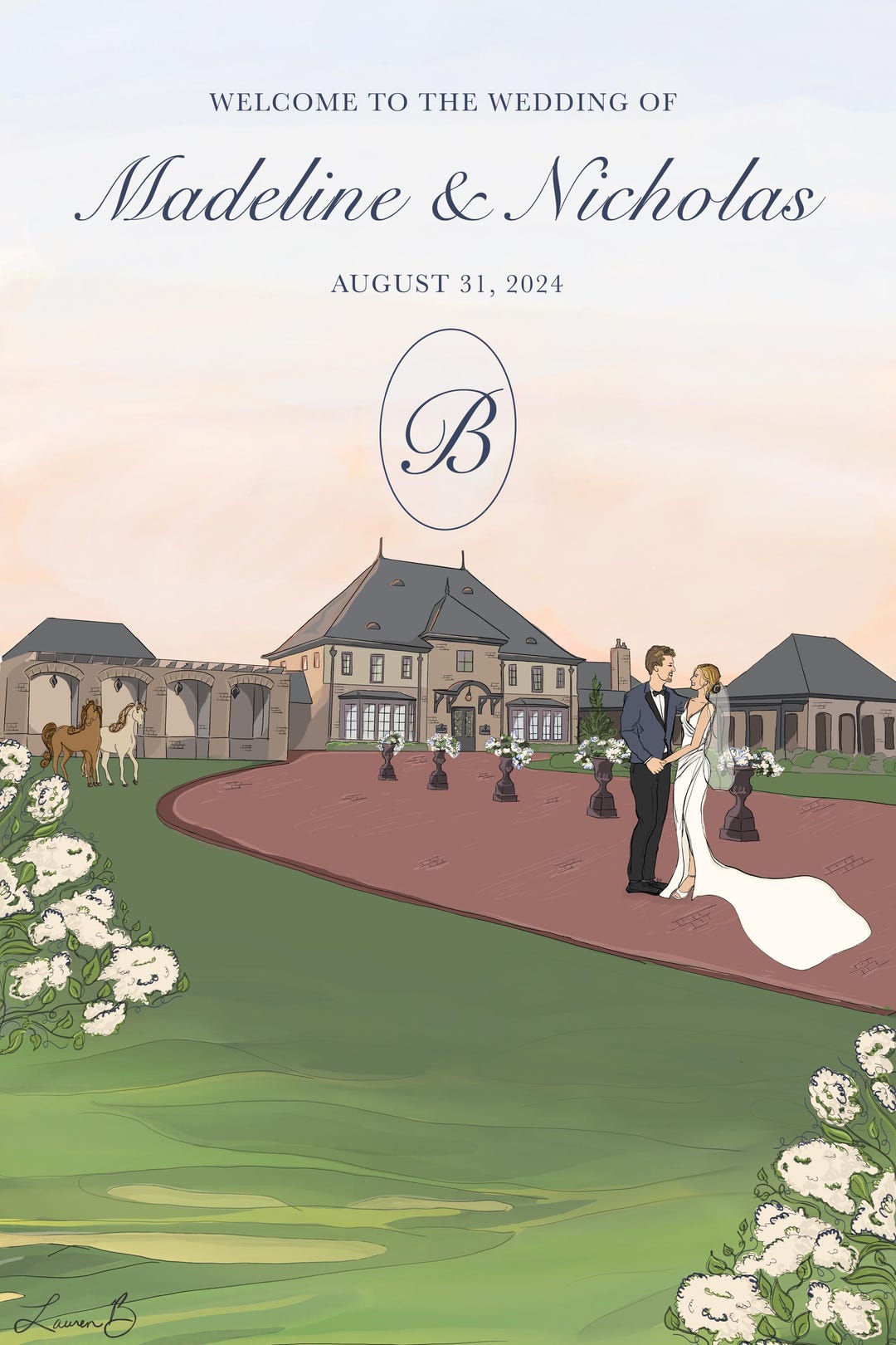 Custom Wedding Sign Art - Etsy