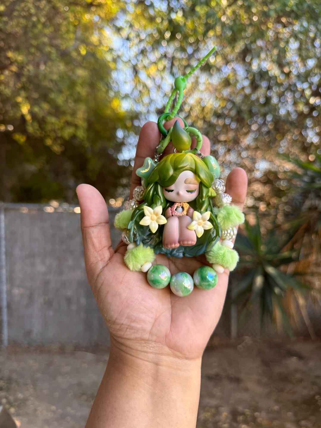 Authentic Pop Mart CHAKA Light Sprite Bag Charm, Key Charm Series ...