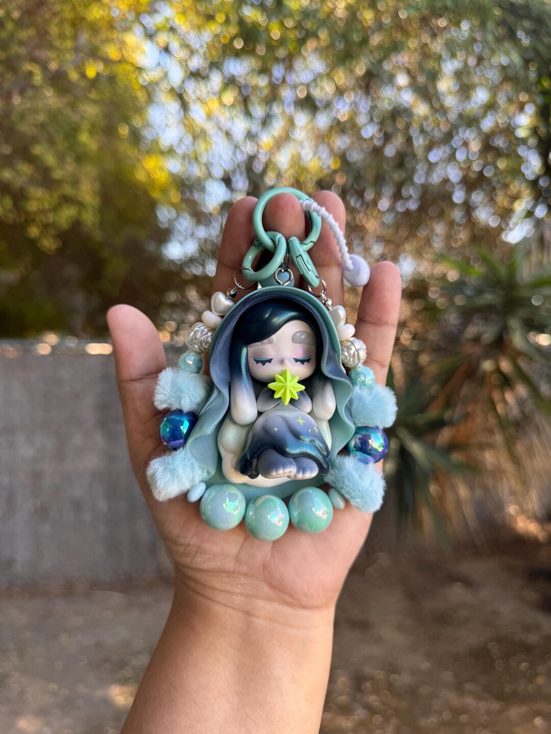 Authentic Pop Mart CHAKA Light Sprite Bag Charm, Key Charm Series ...