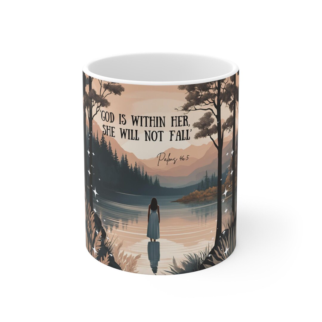 Faith-based Mug for Women, Bible Quote Coffee Cup, Religious Tea Mug ...
