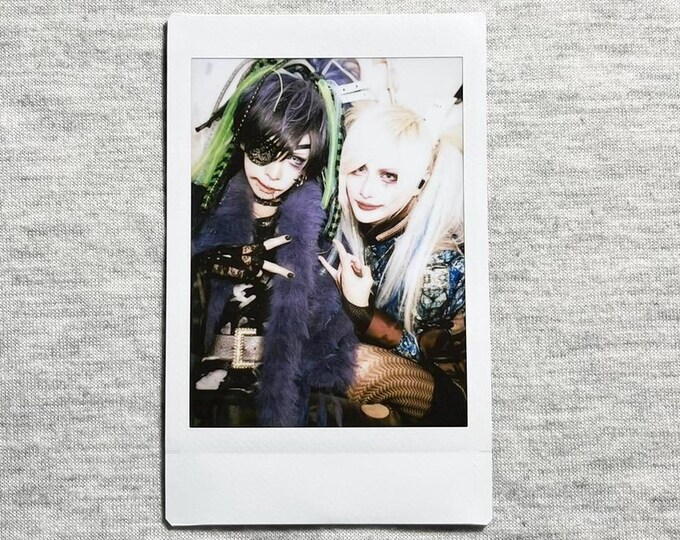 Ashmaze/azavana Shiyu & S1TK Vkei | Visual Kei Inspired Cheki チェキ Photocard / Polaroid Card - Etsy