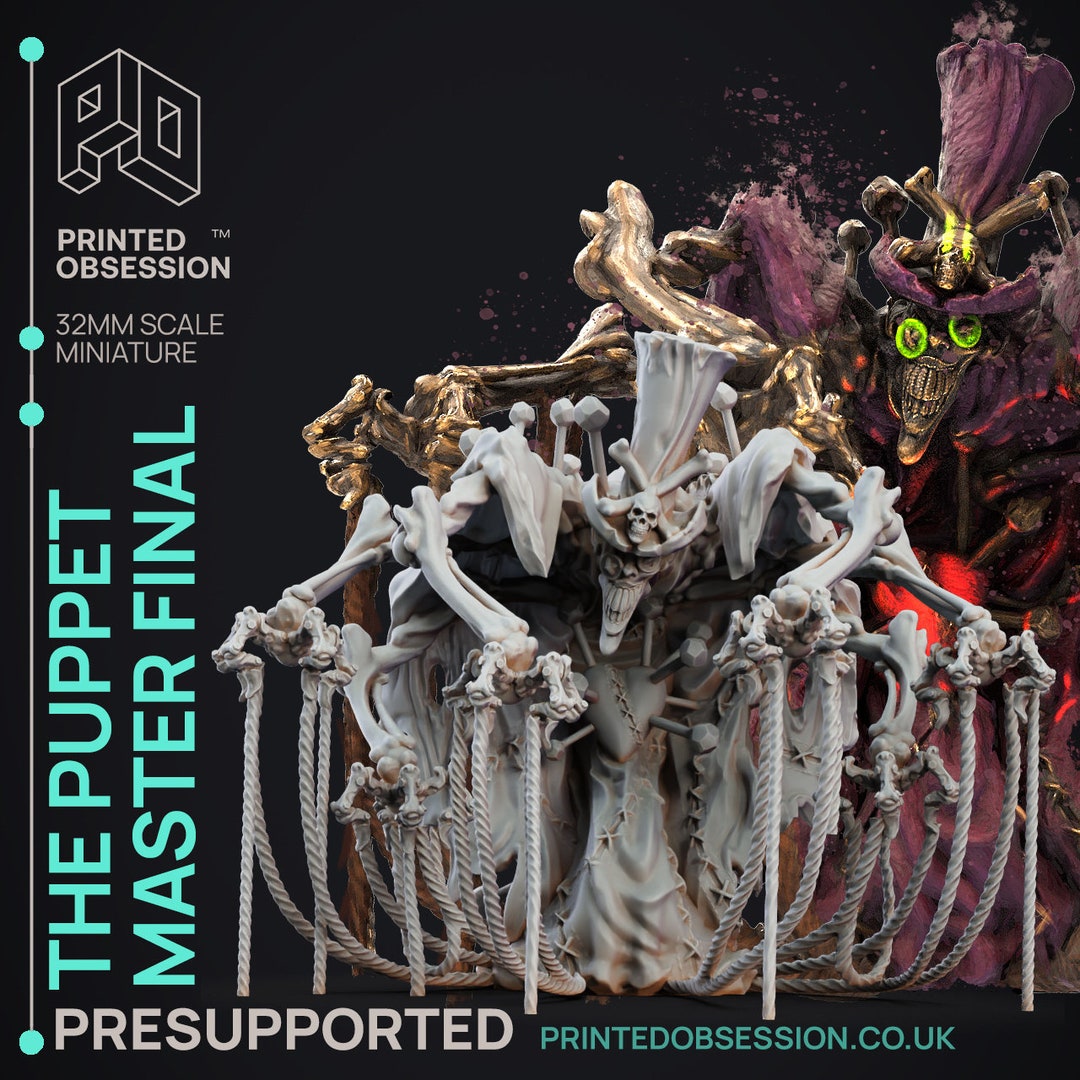 Puppet Master Horror Final Form 8K 3D Printed Resin Miniature Fantasy ...