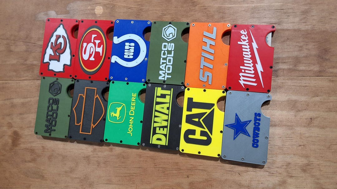 Milwaukee,dewalt,nfl,matco,harley Card Wallet - Etsy