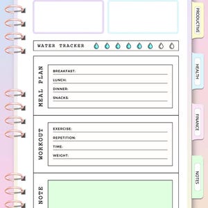 Pastel Digital Planner, Minimalist Digital Planner, Undated Planner PDF ...