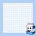 Blue Kawaii Printable Post-it Notes, Cute Blue Printable Kawaii ...