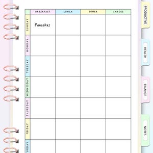 Pastel Digital Planner, Minimalist Digital Planner, Undated Planner PDF ...