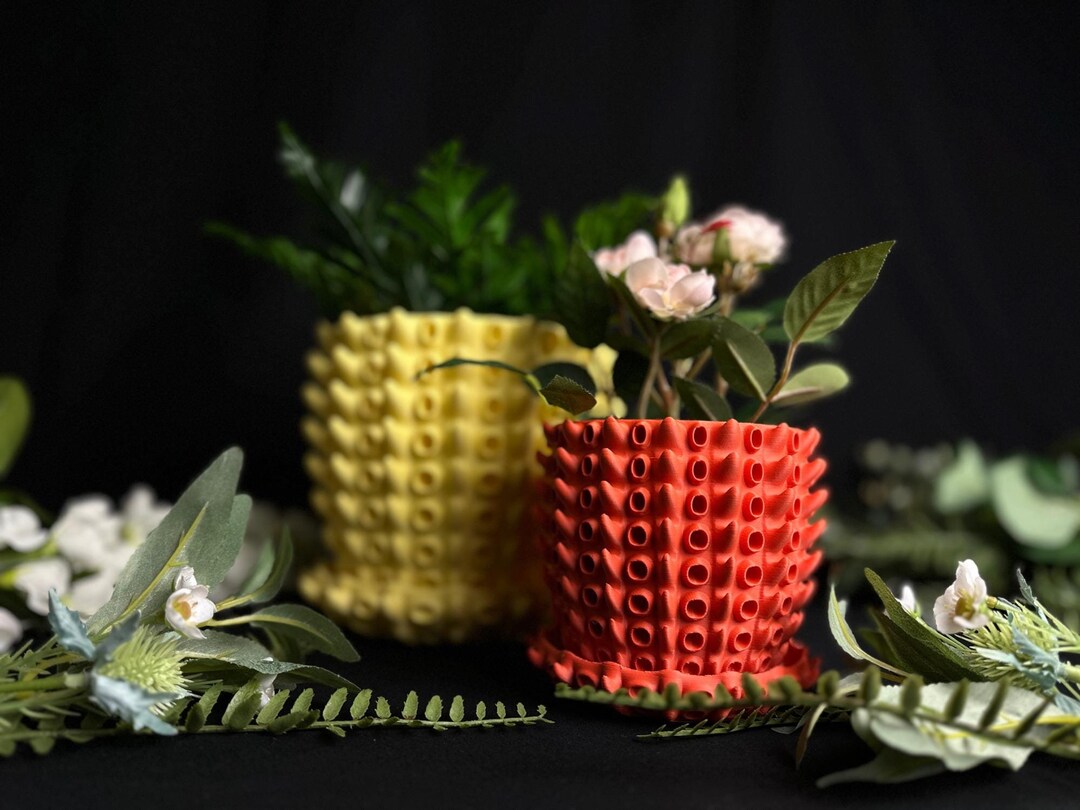 Unique 3D Printed Planter | Made in Germany | Modern Eco-friendly Plant ...
