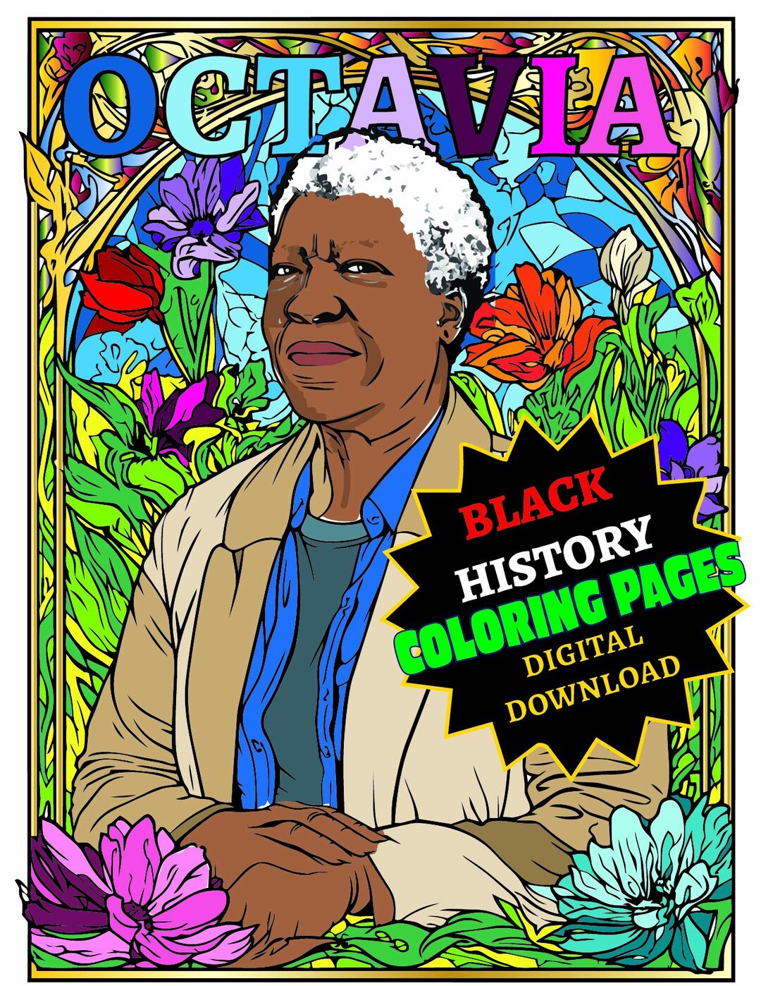 Black History Month Coloring Pages | African American Heroes (digital ...