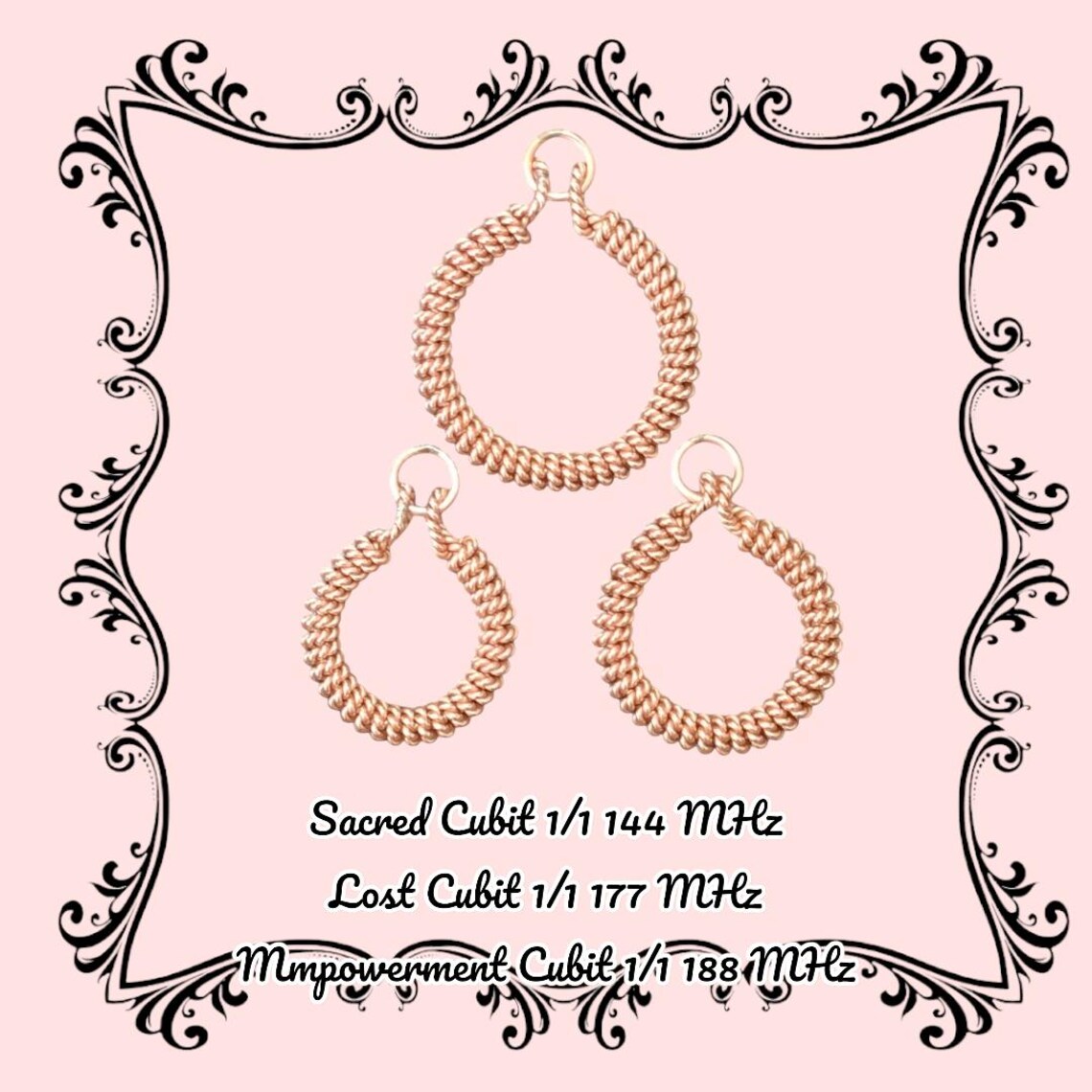 Tensor Ring Acuvac Pendant Sacred Cubit 144 1/1 Lost Cubit 177 1/1 ...