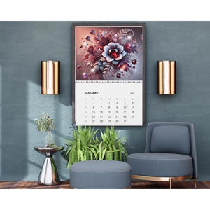 Wall Calendars 2025 Beautiful and Unique Christmas Gift, Holiday Home ...