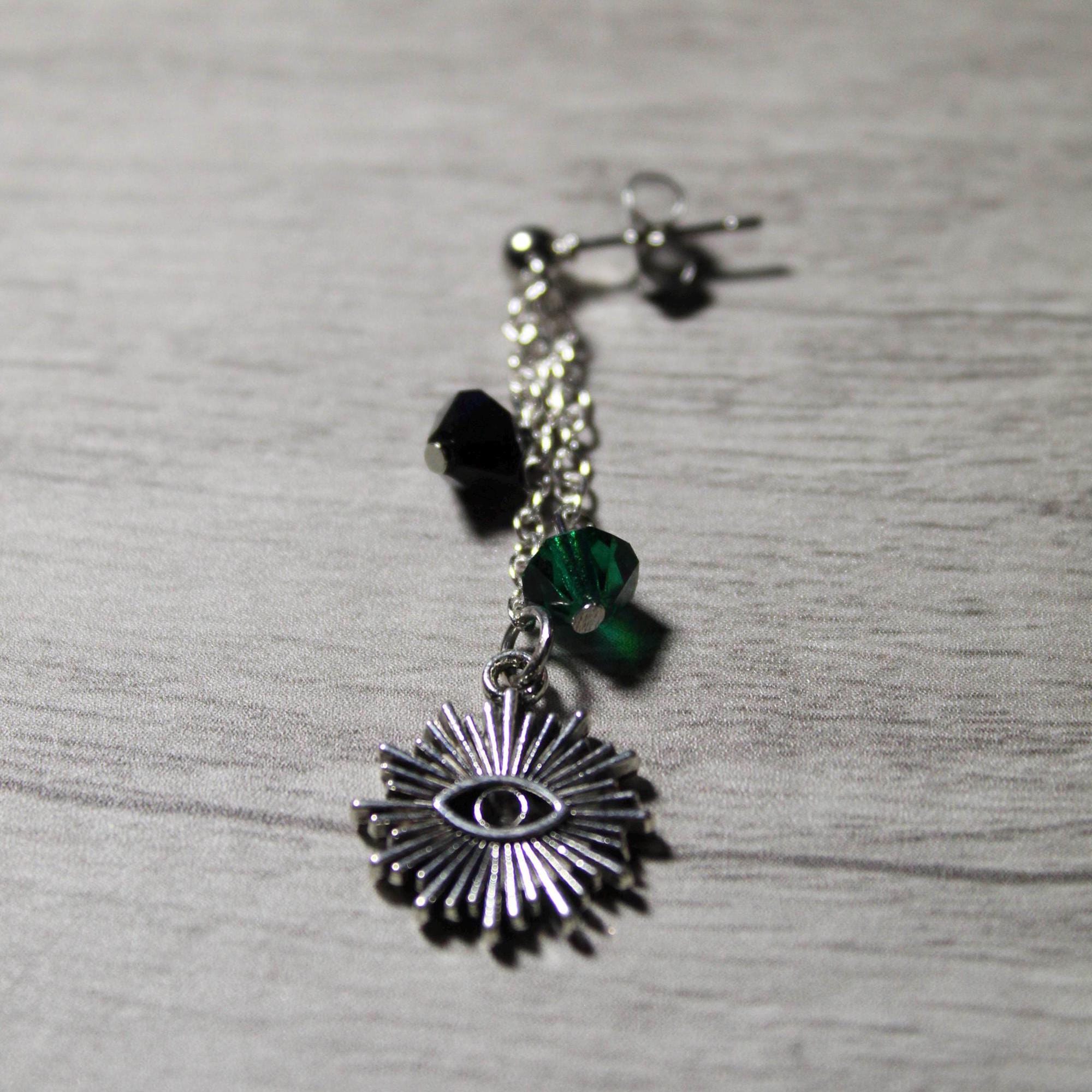 TMA Fears Inspired Earrings: the Beholding - Etsy