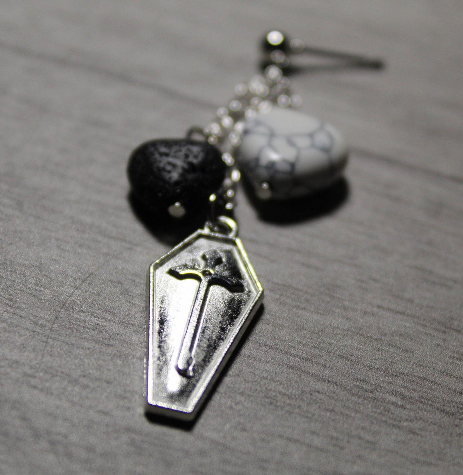 TMA Fears Inspired Earrings: the Buried - Etsy