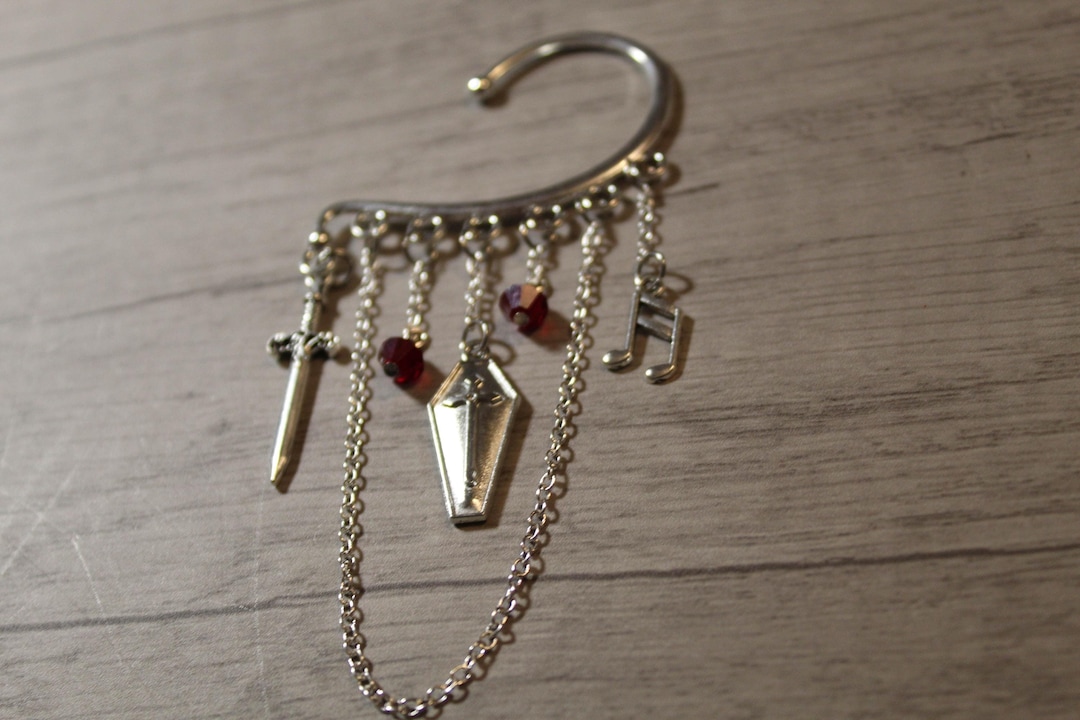 BSD Bram Stoker Inspired Ear Cuff - Etsy