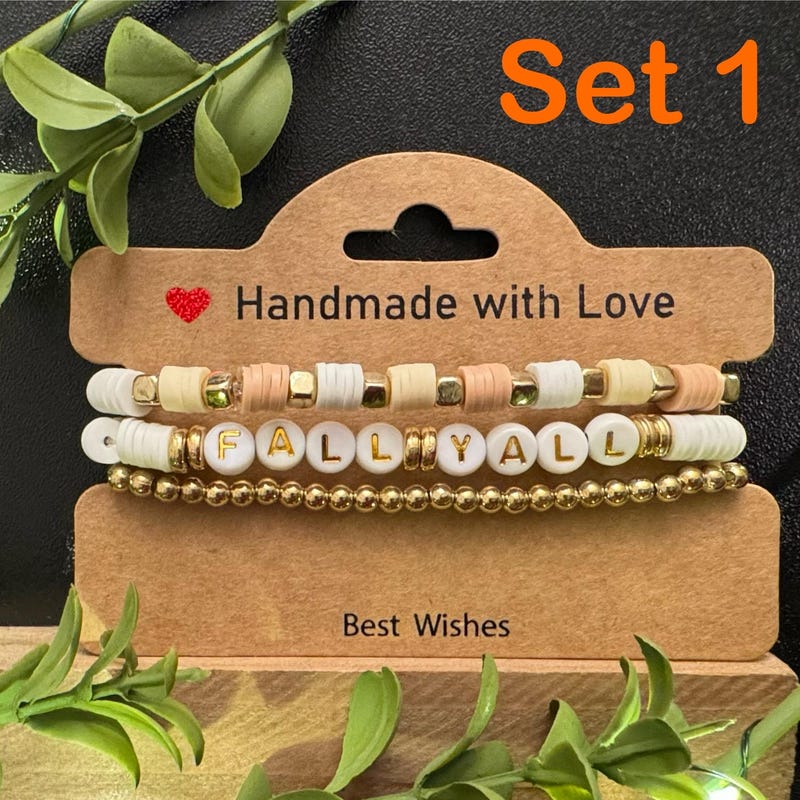 Fall Bracelets - Etsy