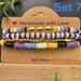 Fashion Heishi Bracelet Stack Set | Heishi Bracelet | Beaded Bracelet ...