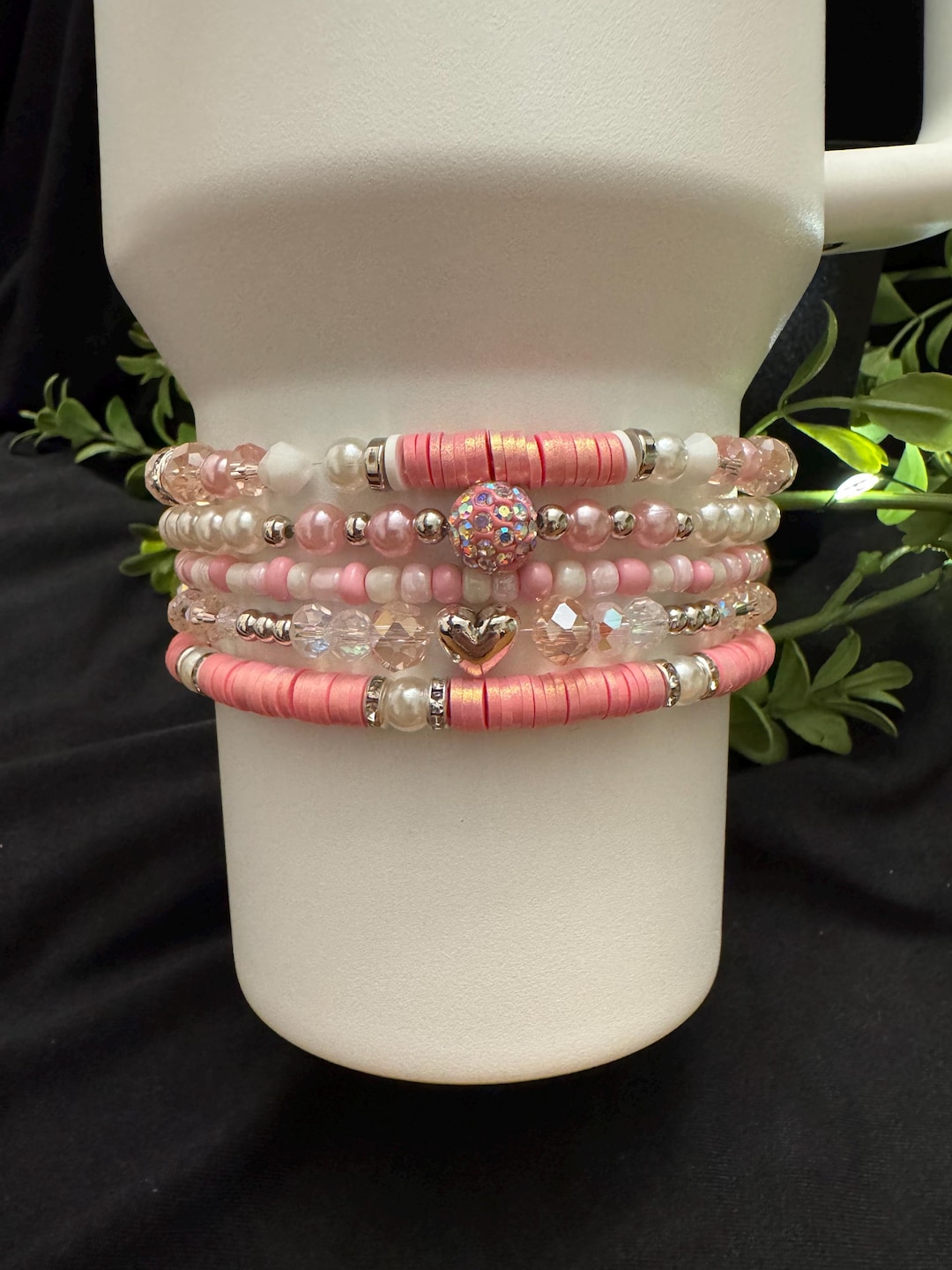 Stanley Bracelet Stack Set | Heishi Bracelet | Beaded Bracelet | Custom ...