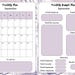Pastel Purple Digital Teacher Planner 2024-2025 - Etsy