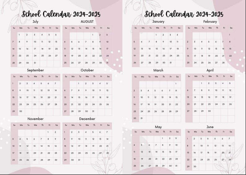 Patel Pink Digital Teacher Planner 2024-2025 - Etsy