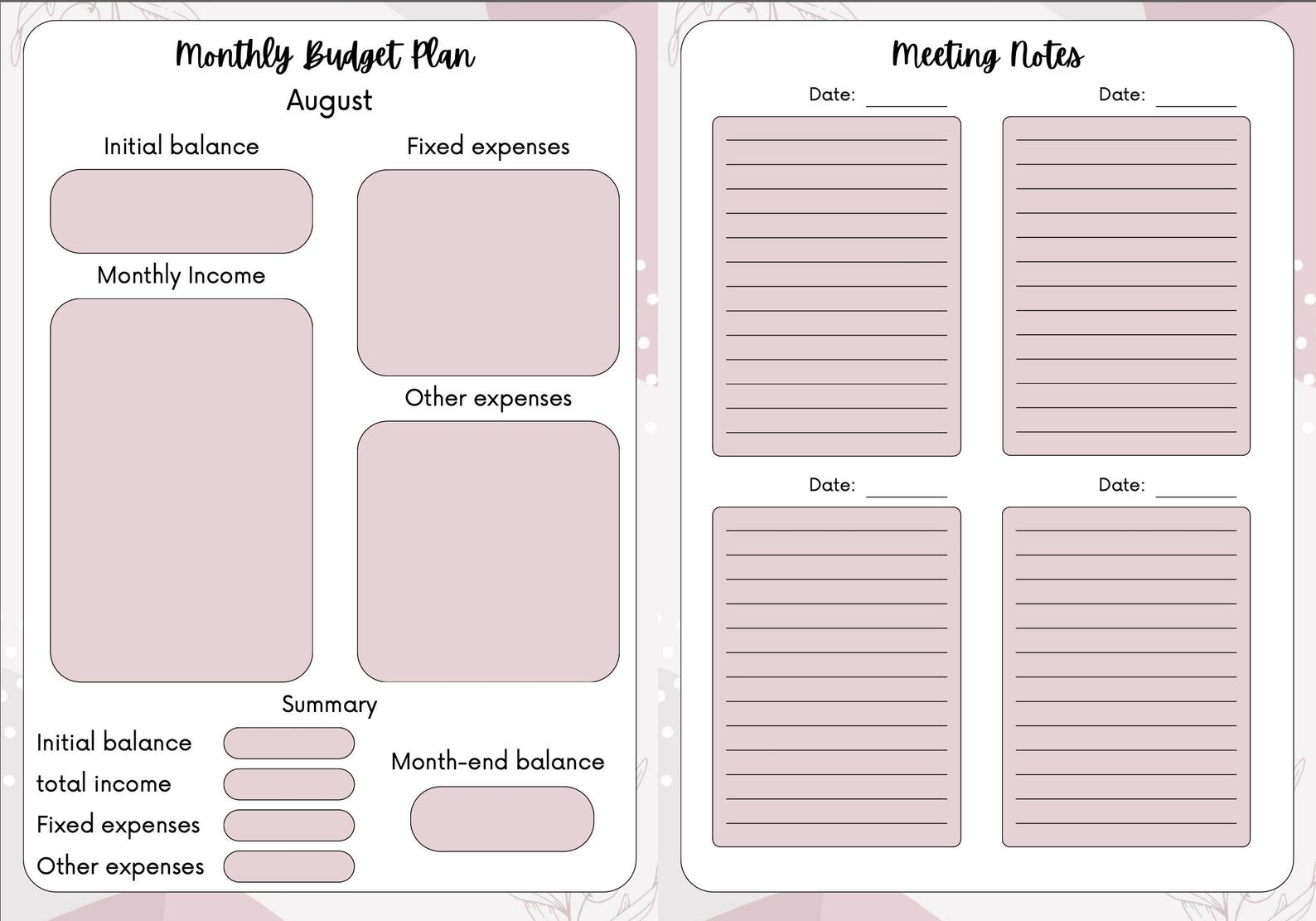 Patel Pink Digital Teacher Planner 2024-2025 - Etsy