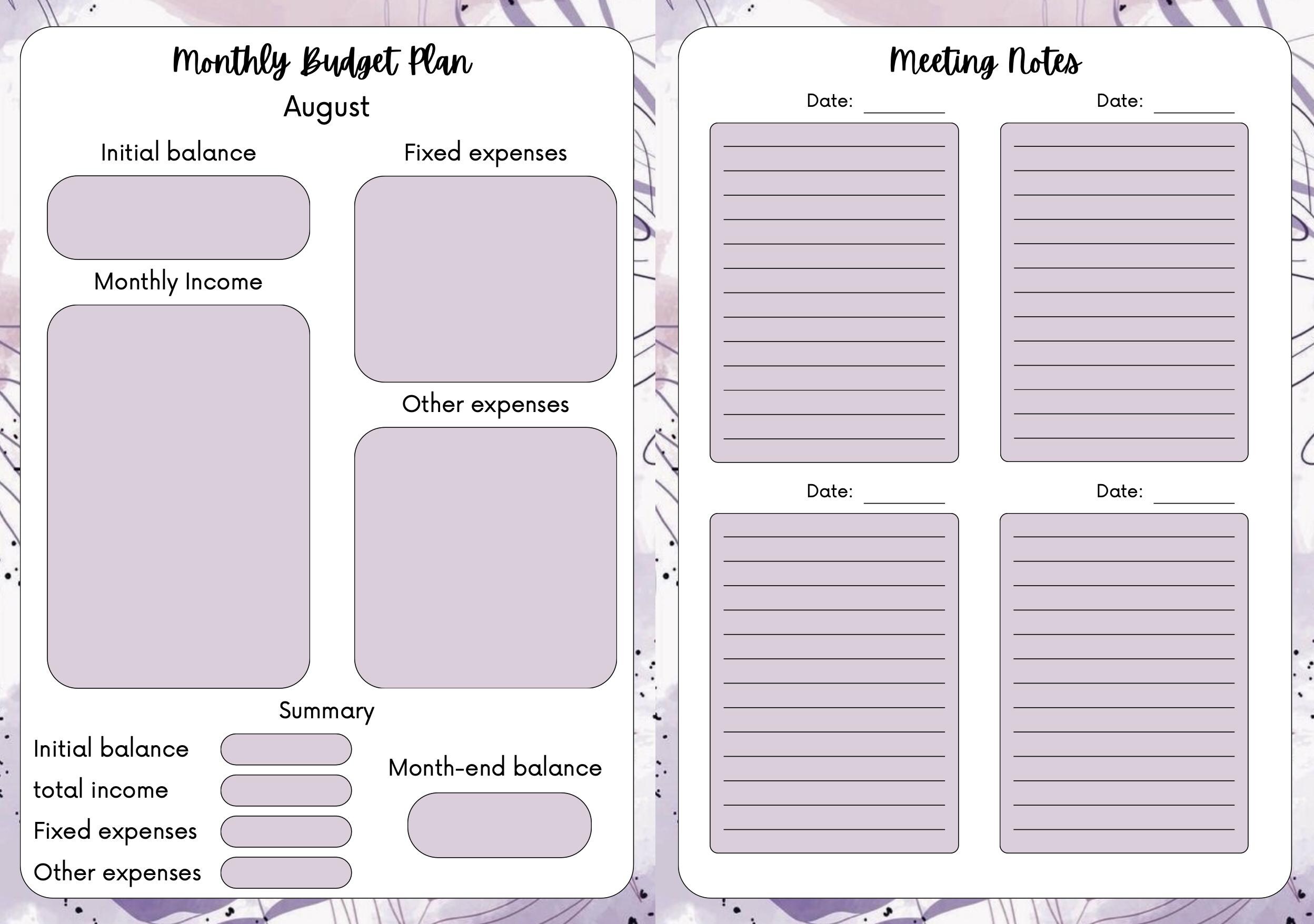 Pastel Purple Digital Teacher Planner 2024-2025 - Etsy