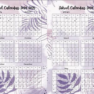 Pastel Purple Digital Teacher Planner 2024-2025 - Etsy