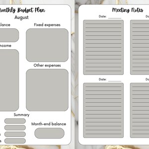 Marble Digital Teacher Planner 2024-2025 - Etsy