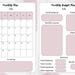 Patel Pink Digital Teacher Planner 2024-2025 - Etsy
