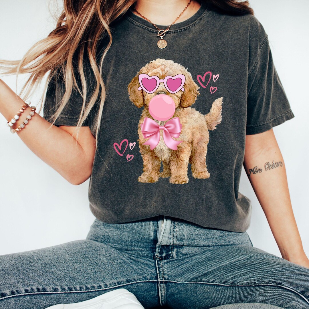 Cavapoo Valentine Dog Mom Gift, Comfort Colors Tshirt, Cavapoo Lover ...