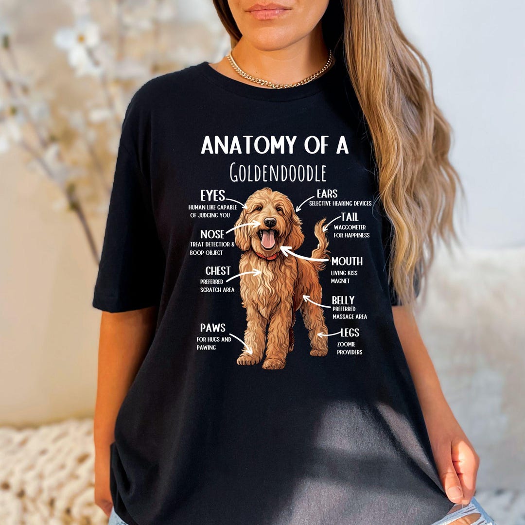 Goldendoodle Gifts Christmas Present, Funny Goldendoodle Unisex Shirt ...
