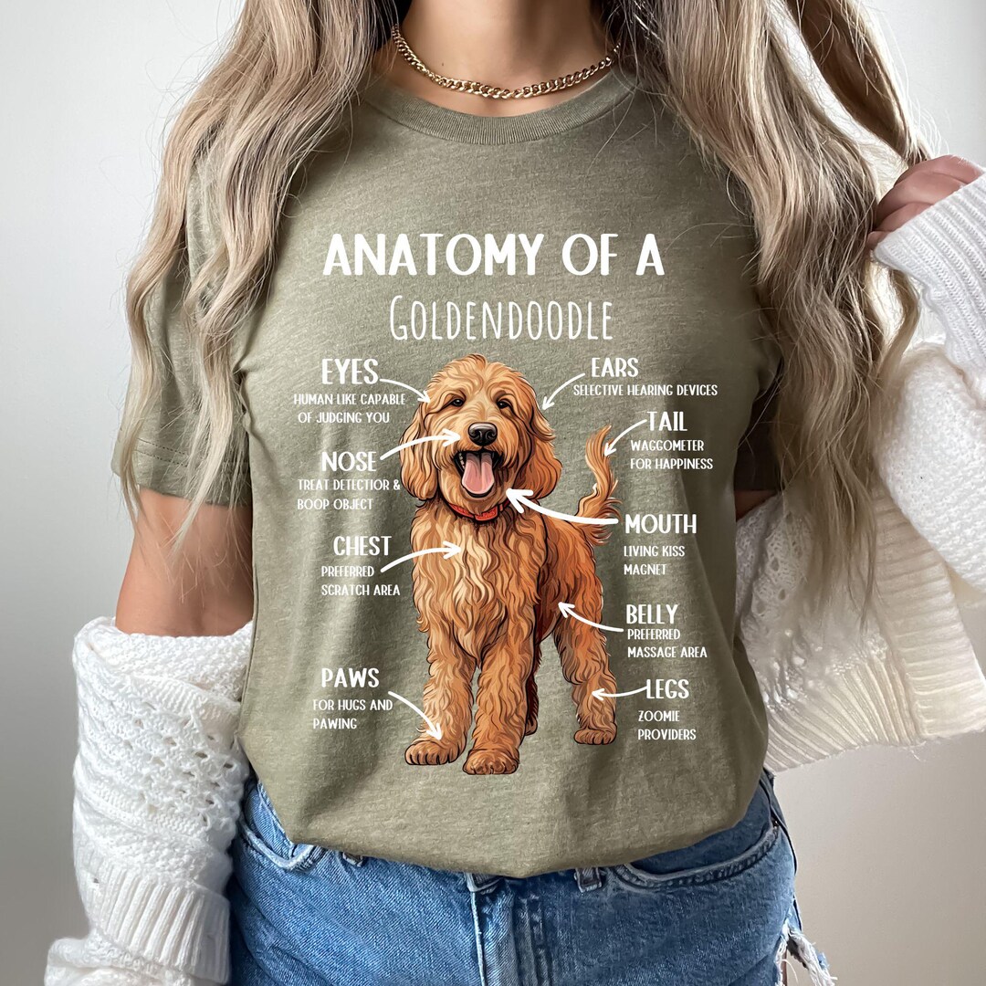 Goldendoodle Gifts Christmas Present, Funny Goldendoodle Unisex Shirt ...