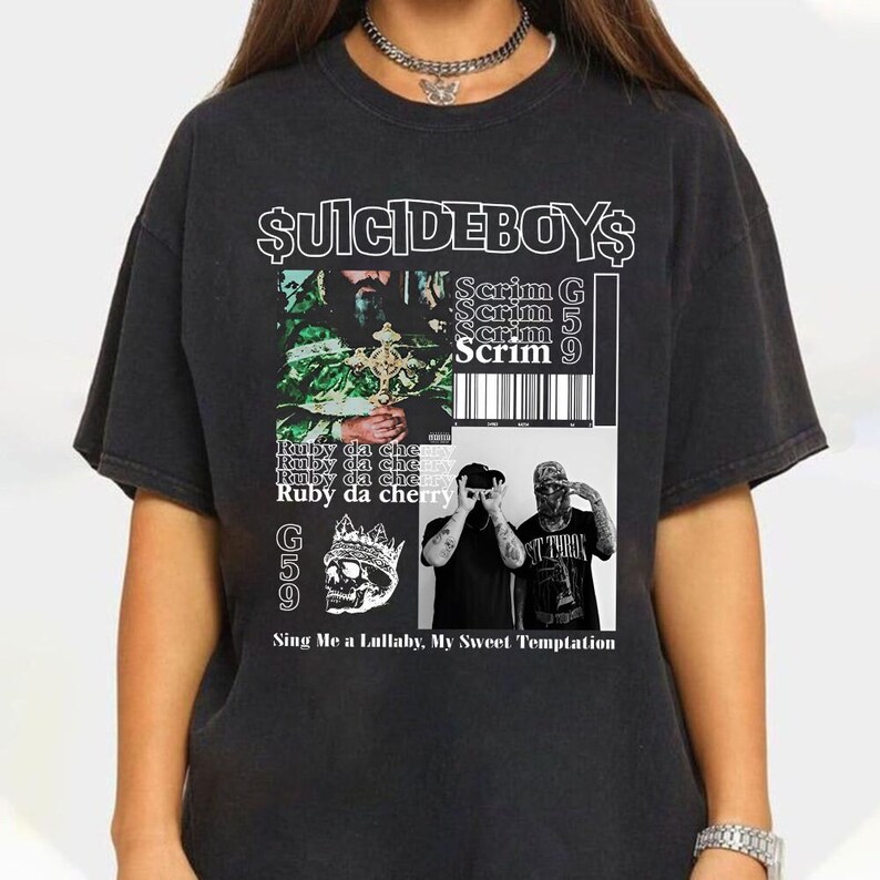 Vintage Suicideboys G59 Png, I Want to Die in New Orleans, Ruby Da Cherry Pullover, Scrim Png ...