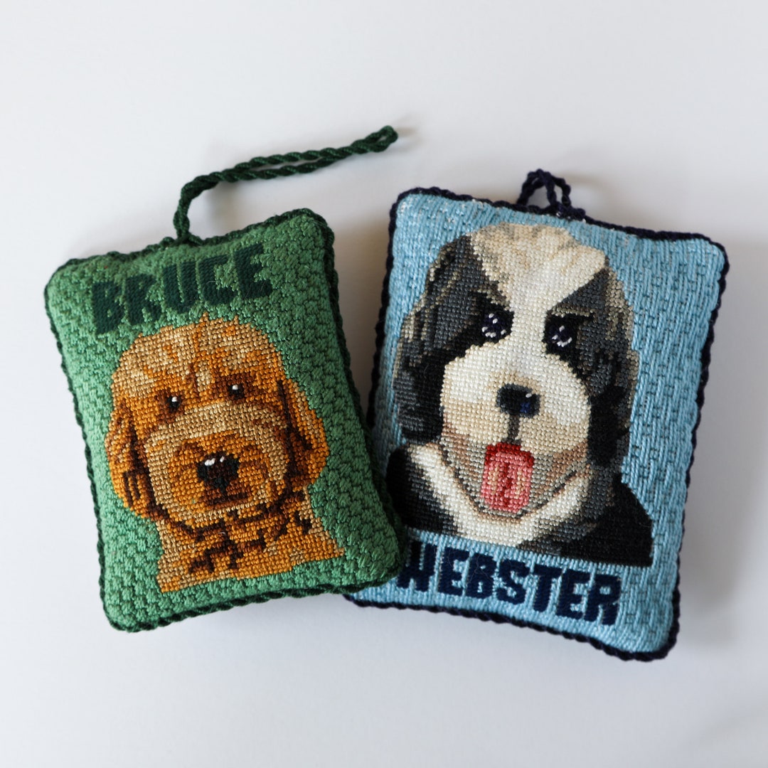 Custom Dog Needlepoint Canvas - Etsy