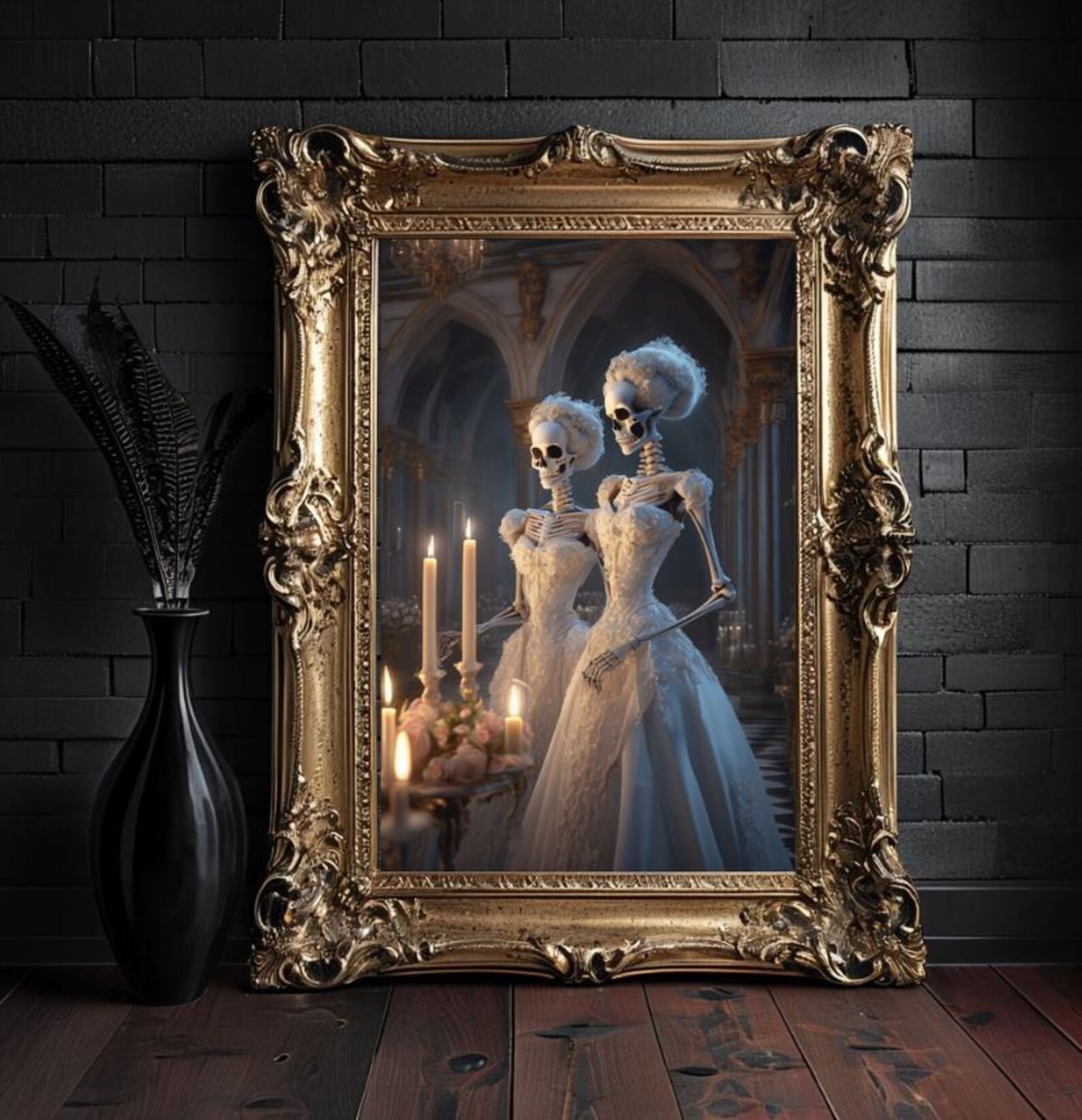 Skeleton Bridal Couple - Etsy