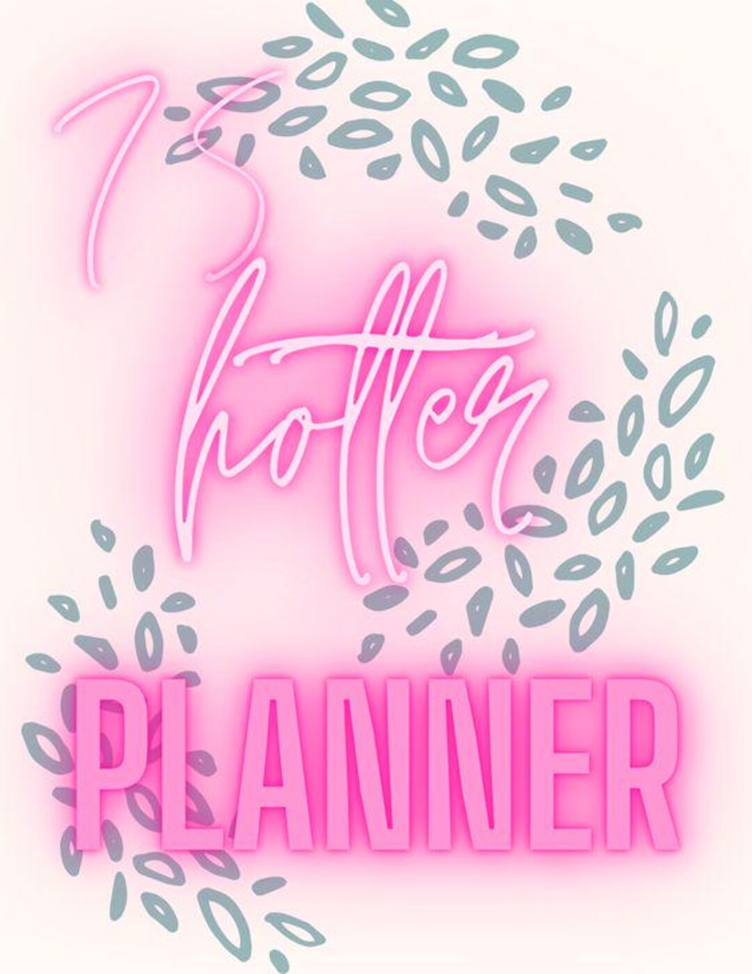 75 Hotter Challenge Planner - Etsy