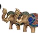 Elephant Pair Brass With Stones | Decorative Brass Elephants | Indian ...