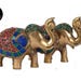 Elephant Pair Brass With Stones | Decorative Brass Elephants | Indian ...