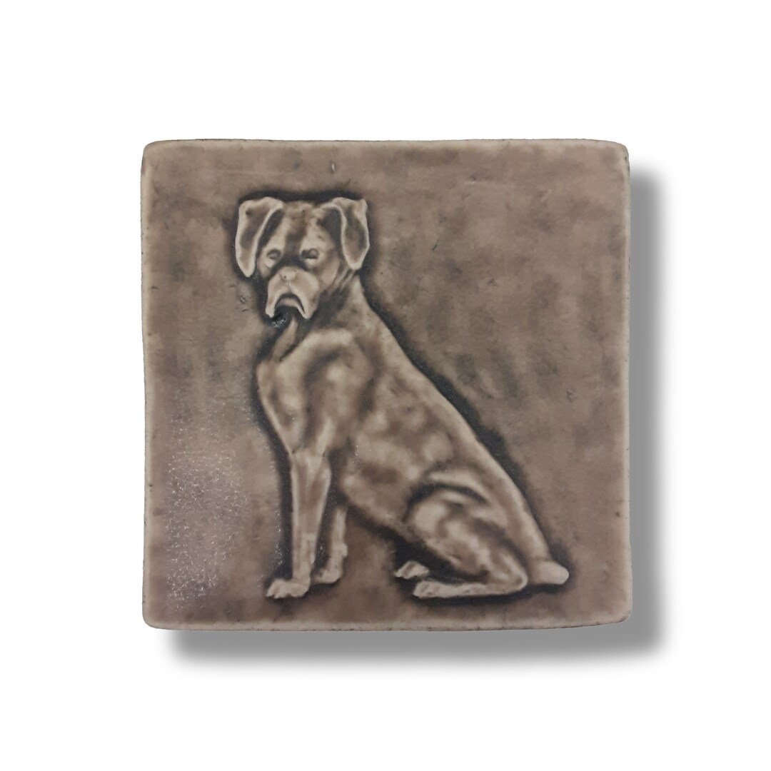 Boxer Art Tile 4x4 Mastiff Dog Shower Tile - Etsy