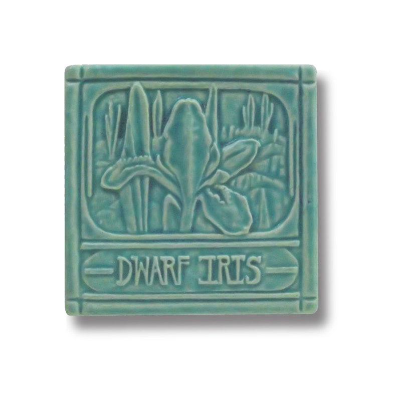 Dwarf Iris Tile - Etsy