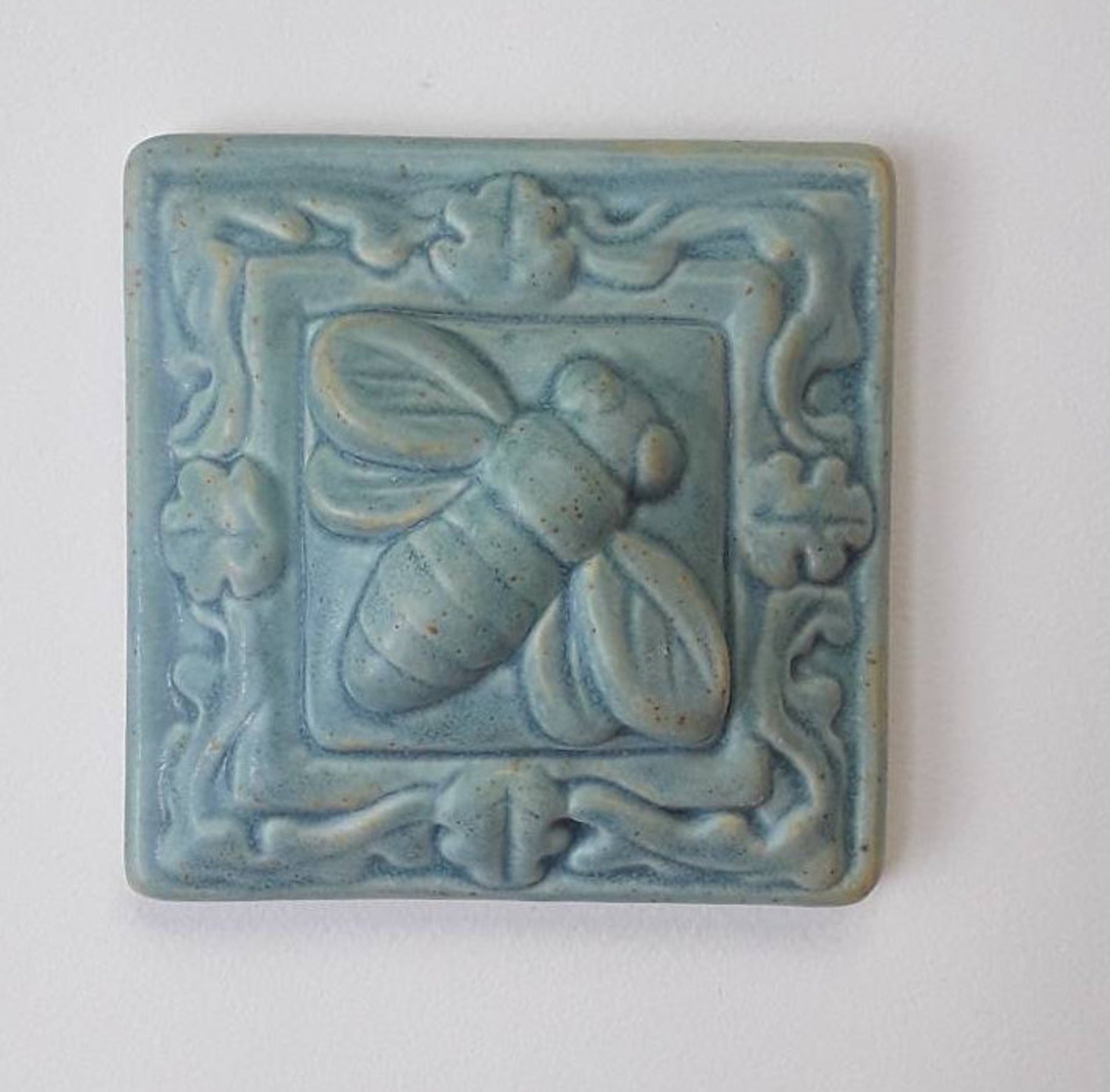 Bee Floral Tile - Etsy