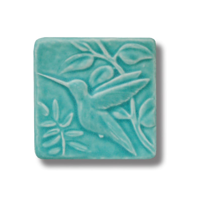 Hummingbird Art Tile - Etsy