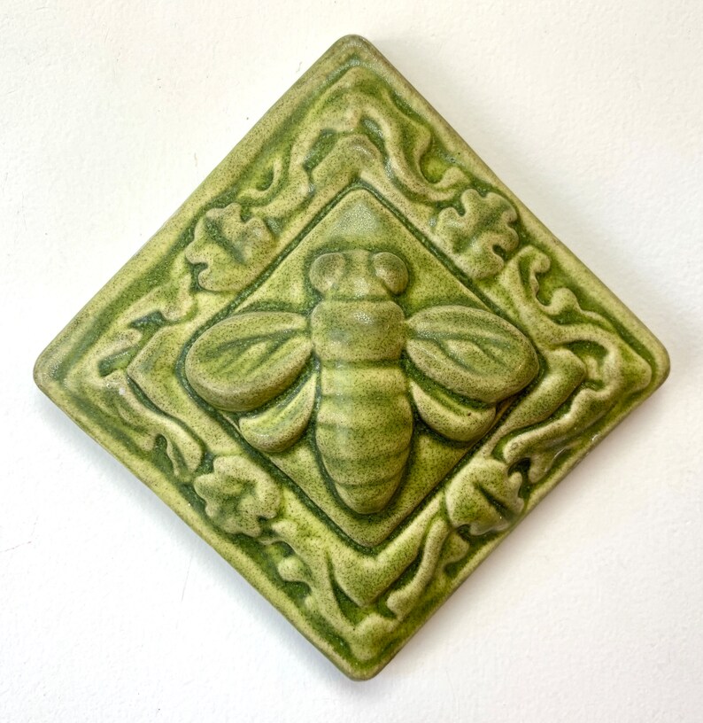 Bee Floral Tile - Etsy