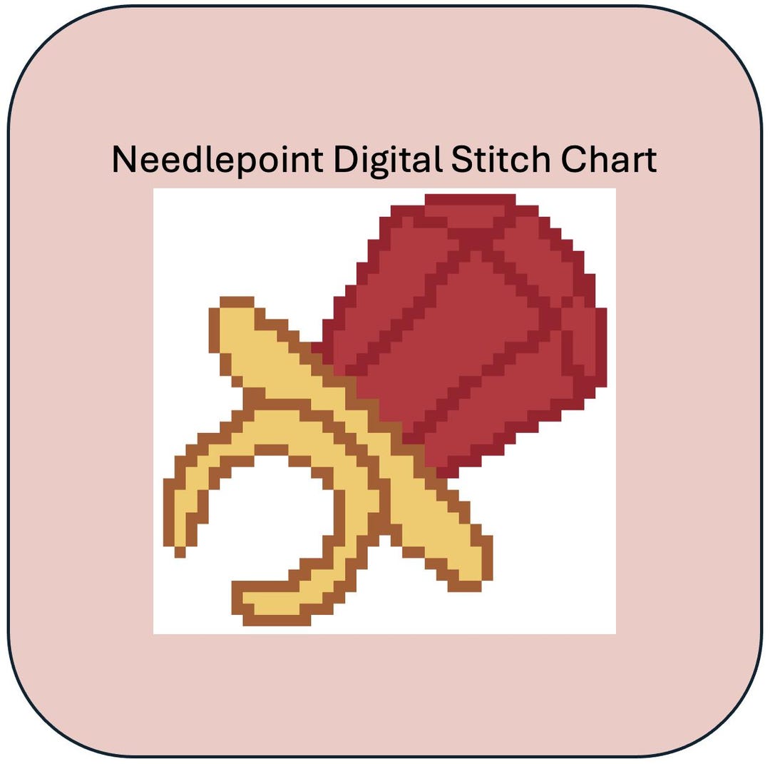 Ring Pop Needlepoint Digital Stitch Chart - Etsy