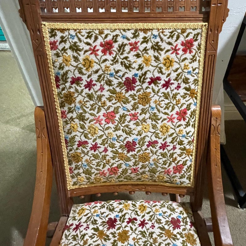 Antique Rocking Chair - Etsy