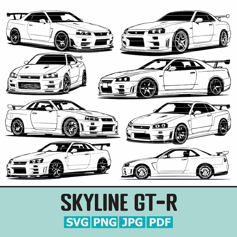 Papercraft Nissan Skyline - Etsy