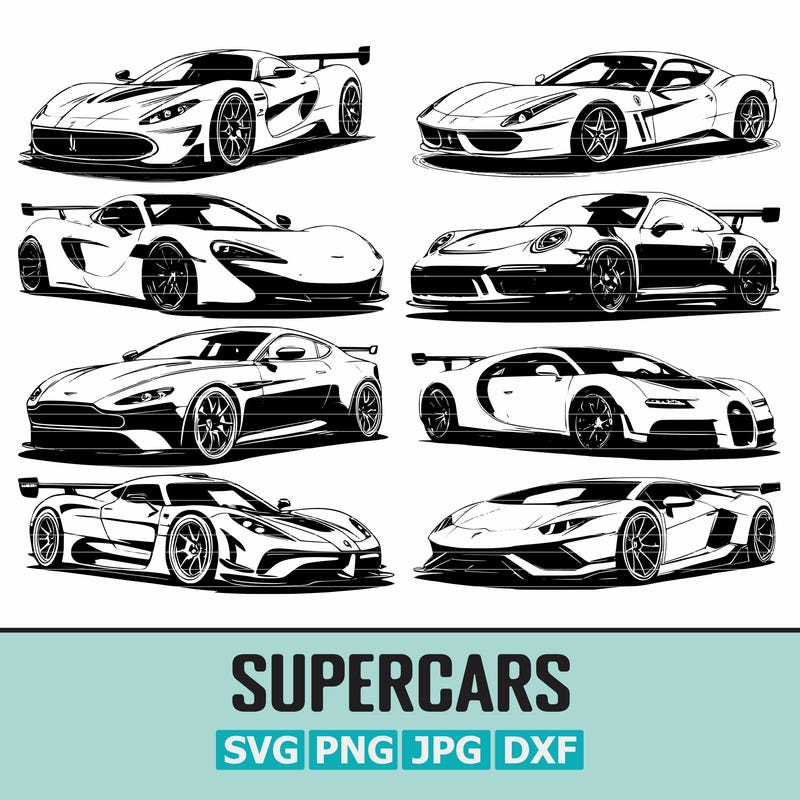 Koenigsegg Sports Car - Etsy UK