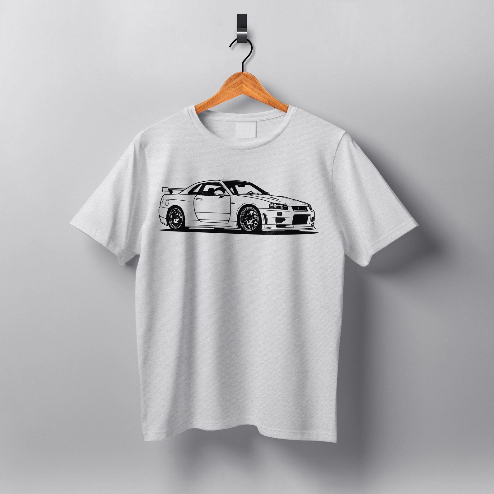 Skyline GT-R R34 SVG Bundle | Iconic Skyline GTR R34 Designs | Sports ...