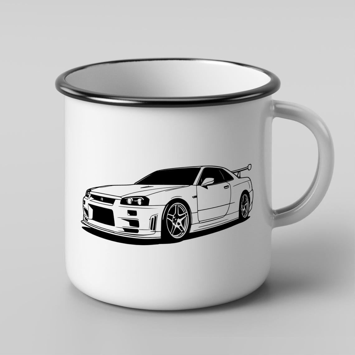 Skyline GT-R R34 SVG Bundle | Iconic Skyline GTR R34 Designs | Sports ...
