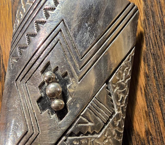 Alvin and Lula Begay Navajo designer sterling silver … - Gem